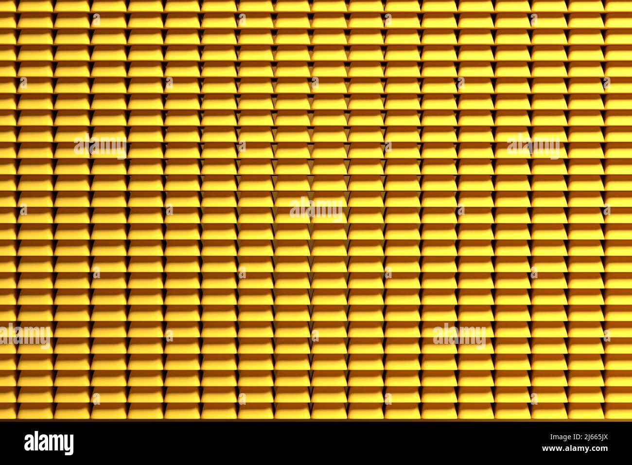 Background from gold bars. Side view. 3D render Stock Photo - Alamy