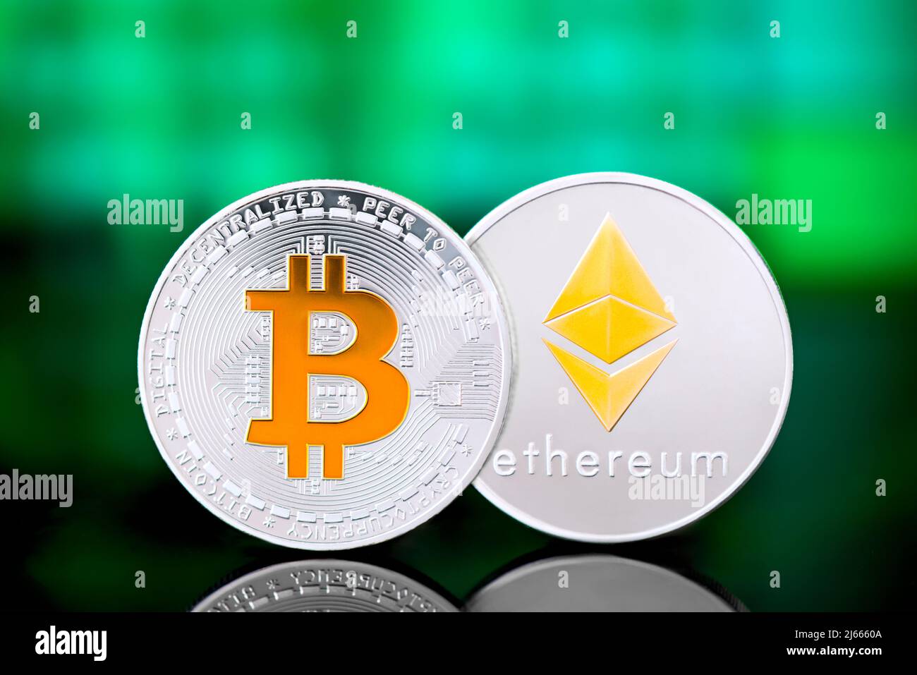 Cryptocurrency symbols hi-res stock photography and images - Alamy