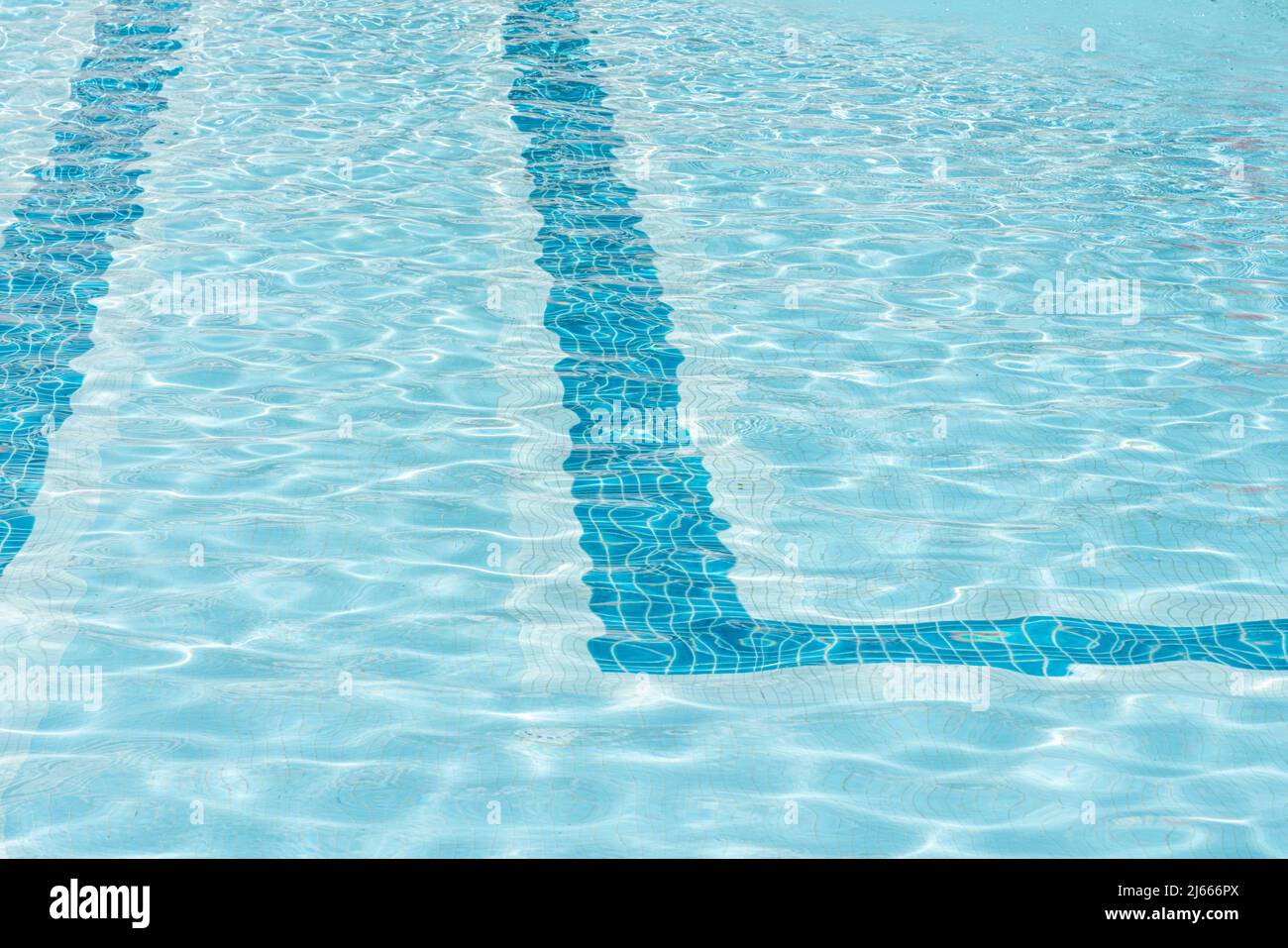 Ripple Clear Blue Water in Swimming Pool with Sun Reflection Texture ...