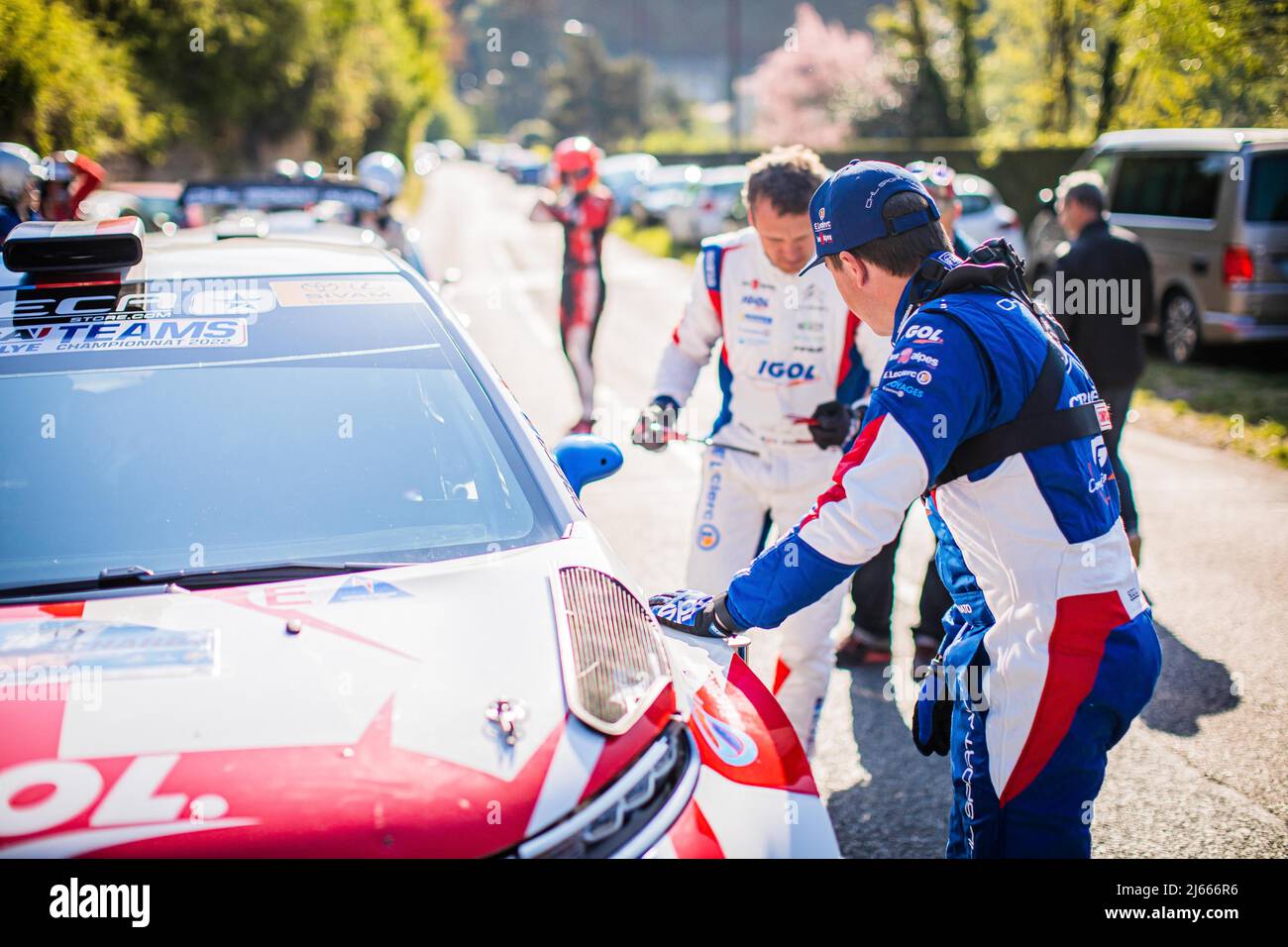 BONATO Yoann, BOULLOUD Benjamin, Citroën C3, portrait during the Rallye ...