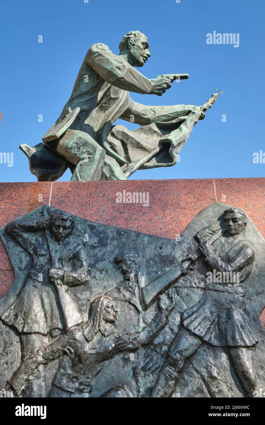 Famous First Bullet monument of Hasan Tahsin, who started the Turkish ...