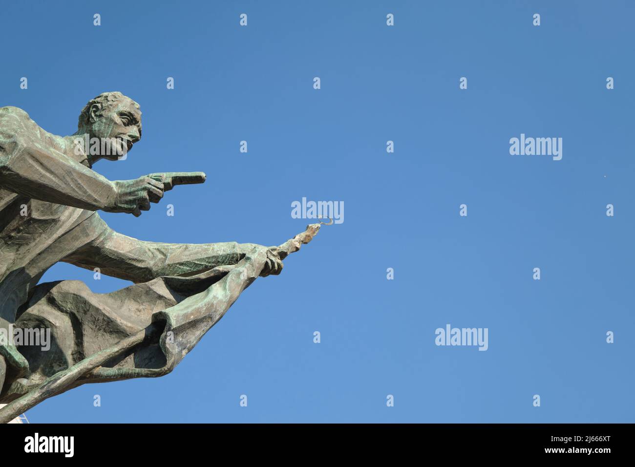 Famous First Bullet monument of Hasan Tahsin, who started the Turkish ...