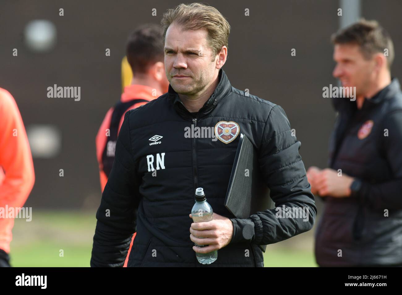 Oriam Sports Centre Edinburgh.Scotland.UK.28th April 22 Hearts-Manager ...