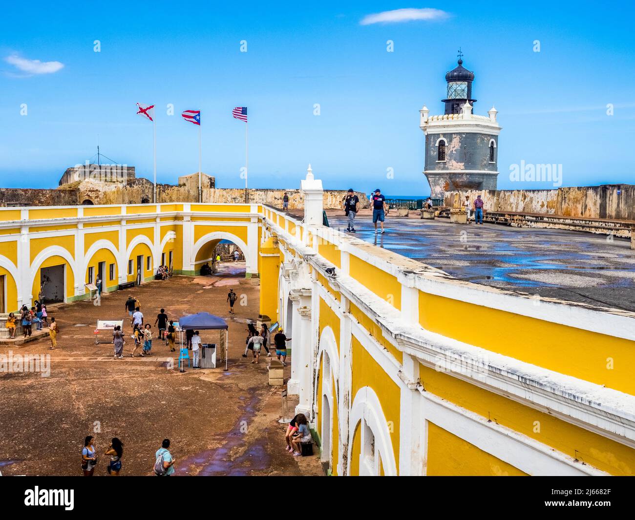 Castillo San Felipe de Morro a 16 th century fortress a San Juan ...