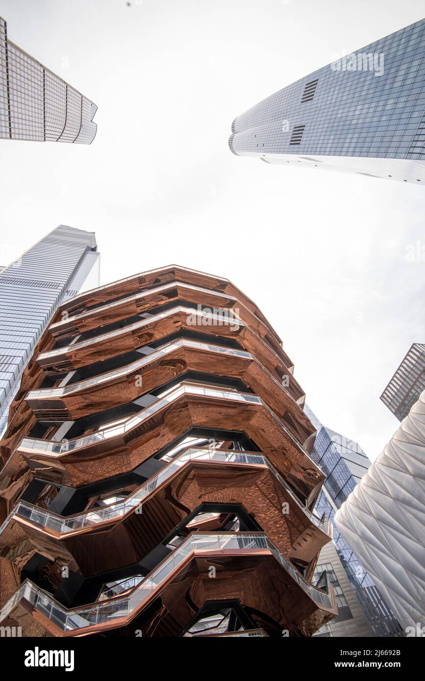 Vessel at Hudson Yards, Manhattan New York USA Stock Photo - Alamy
