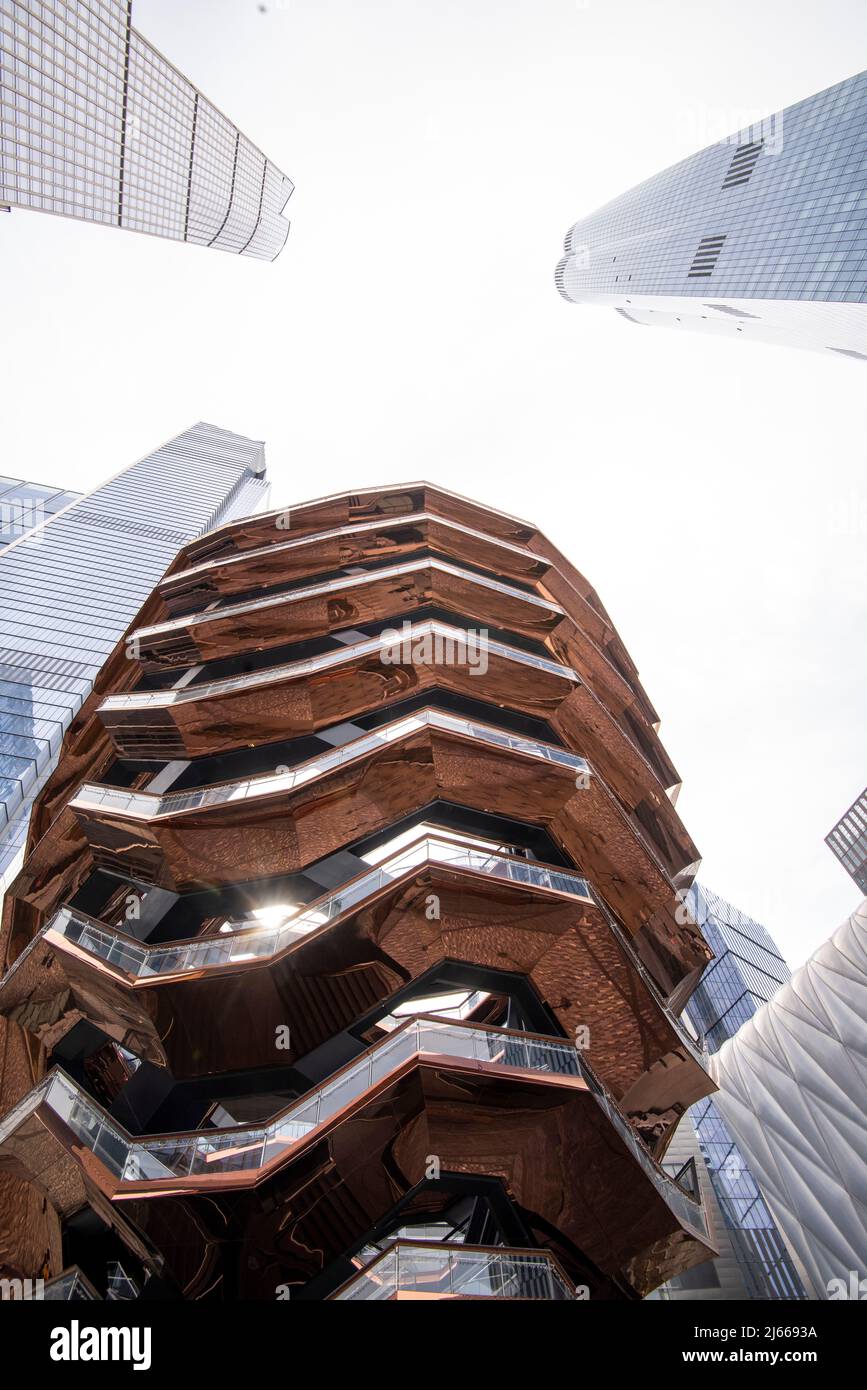 Vessel at Hudson Yards, Manhattan New York USA Stock Photo - Alamy