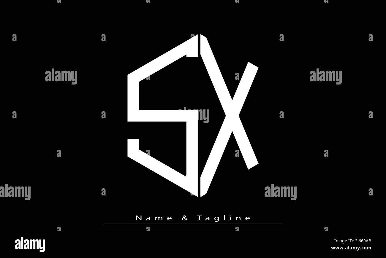 Alphabet letters Initials Monogram logo SX , XS Stock Vector Image & Art - Alamy