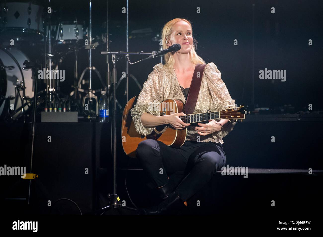 Copenhagen, Denmark 24th, April 2022. The Danish singer, musician and ...