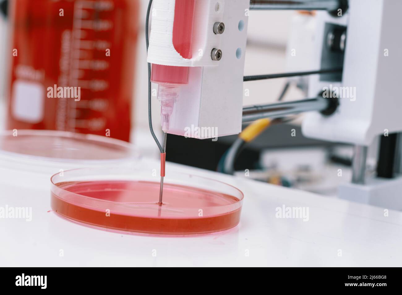 Equipment for genetic research. Medicine PCR robotics. DNA diagnostics ...