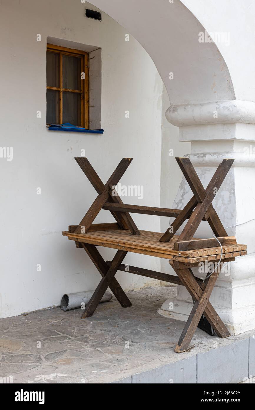 Chair stacked on table hi-res stock photography and images - Alamy