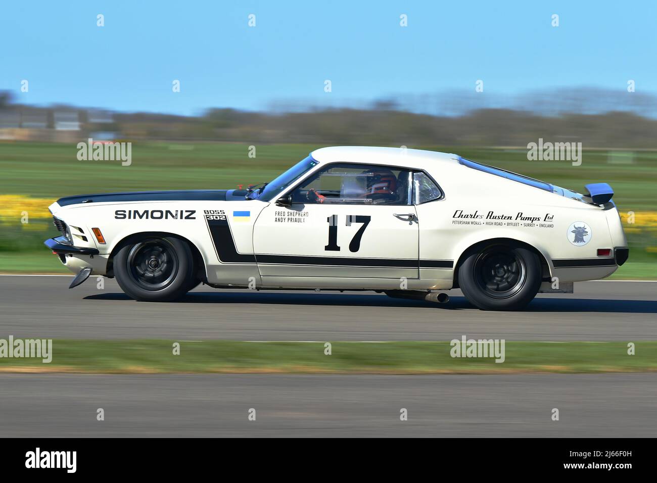 Andy Priaulx, Fred Shepherd, Ford Mustang Boss 302, Gerry Marshall ...