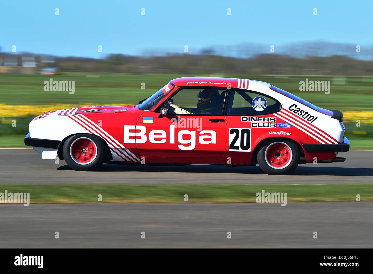 Nick Jarvis, Benoit Treluyer, Ford Capri III 3 litre S, Gerry Marshall ...