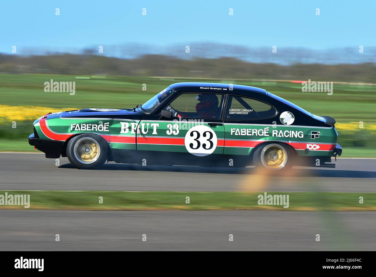 Ludovic Lindsay, Sam Hancock, Ford Capri III 3 litre S, Gerry Marshall ...
