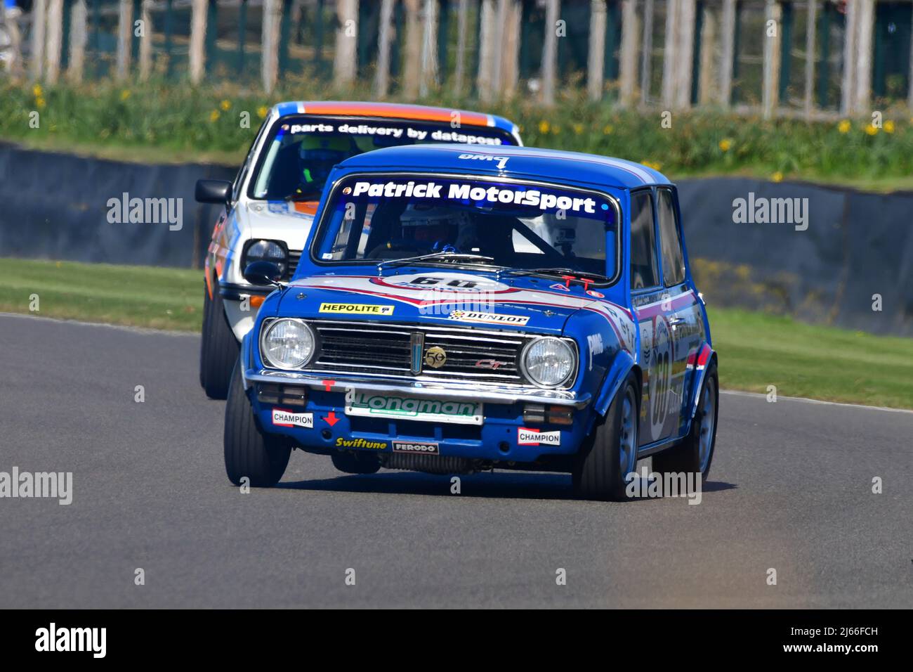 Nick Swift, Andrew Jordan, Mini 1275 GT, Gerry Marshall Trophy, a race ...