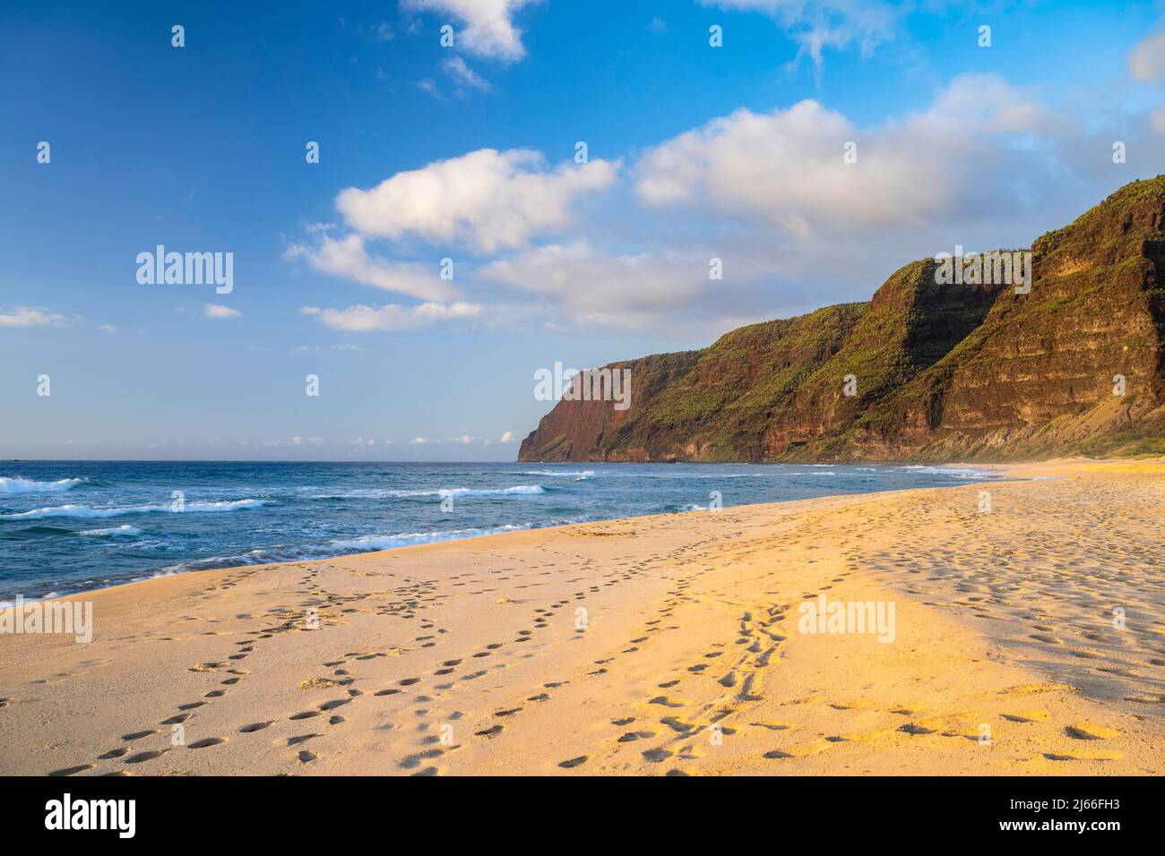 Strand des Polihale State Park, Kauai, Hawaii, USA Stock Photo - Alamy