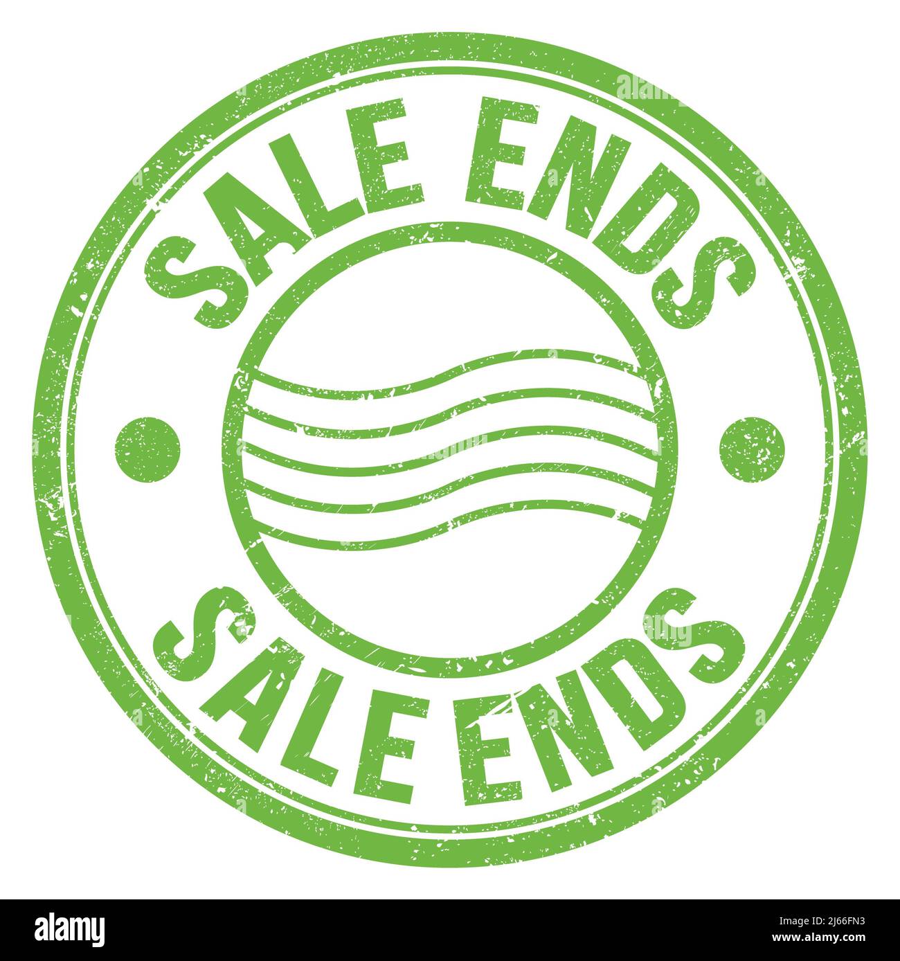 SALE ENDS word written on green round postal stamp sign Stock Photo - Alamy