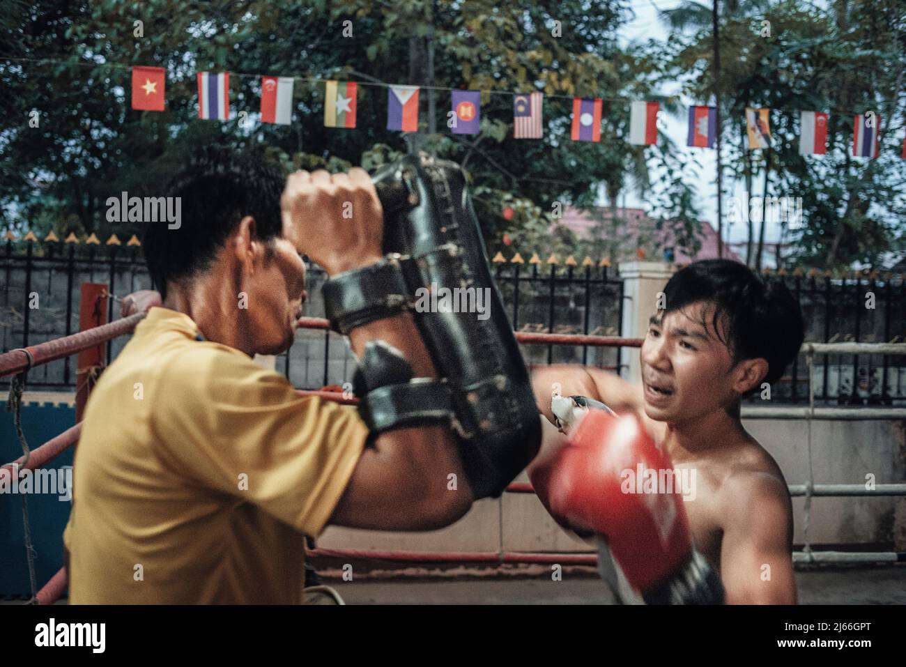 Traditional sports laos hi-res stock photography and images - Alamy