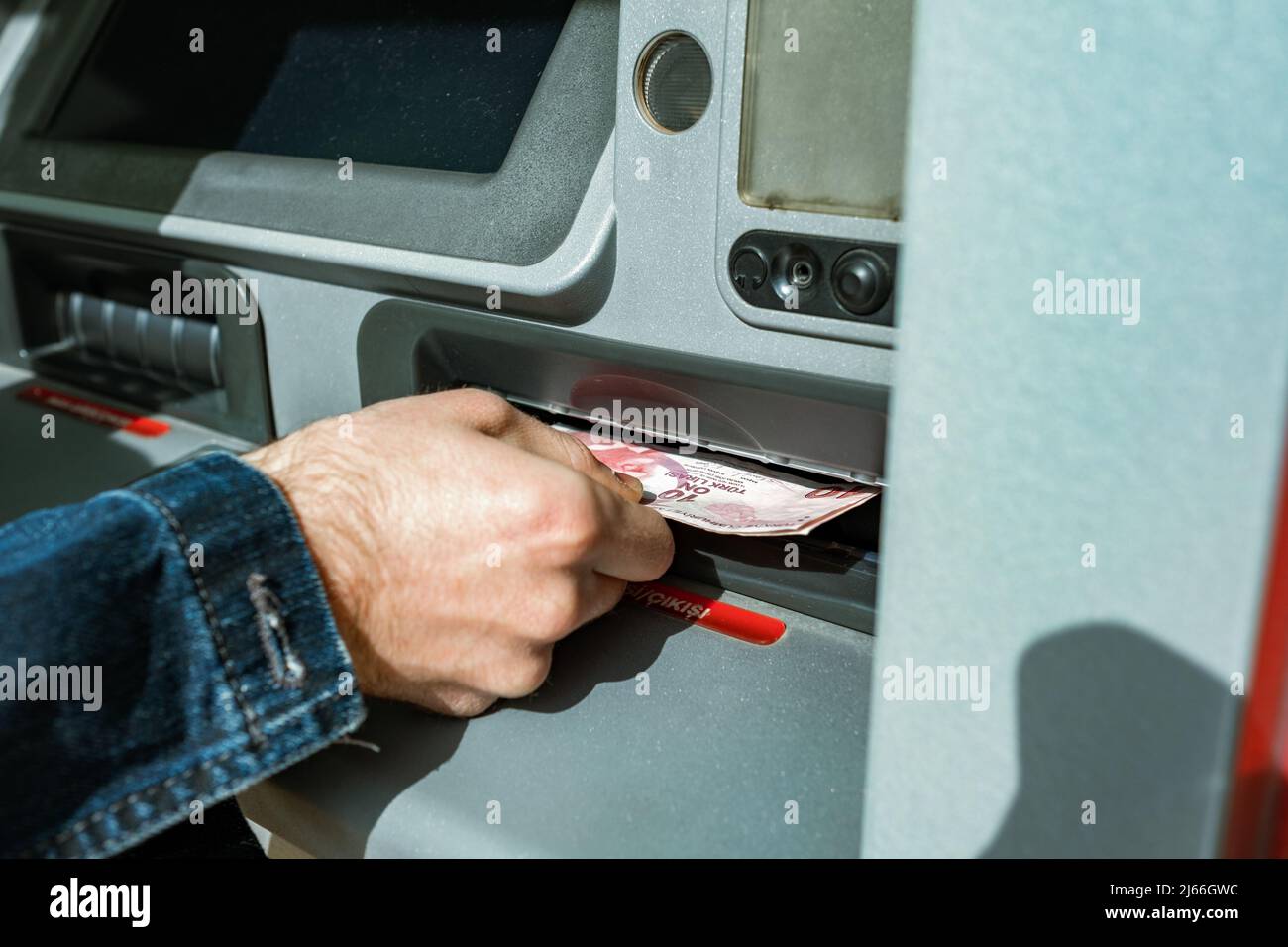 Money from bank hi-res stock photography and images - Alamy