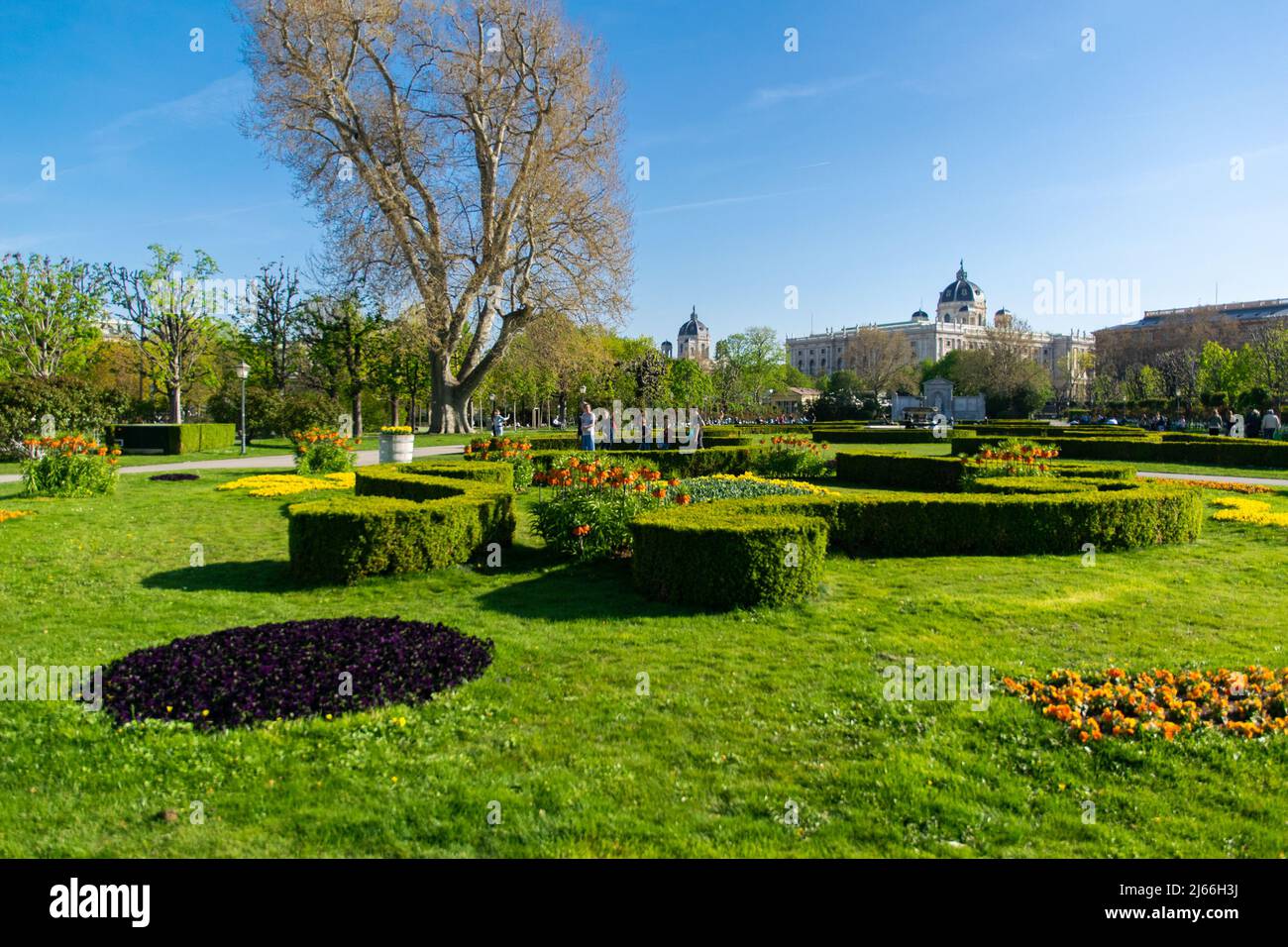 Volksgarten vienna hi-res stock photography and images - Alamy