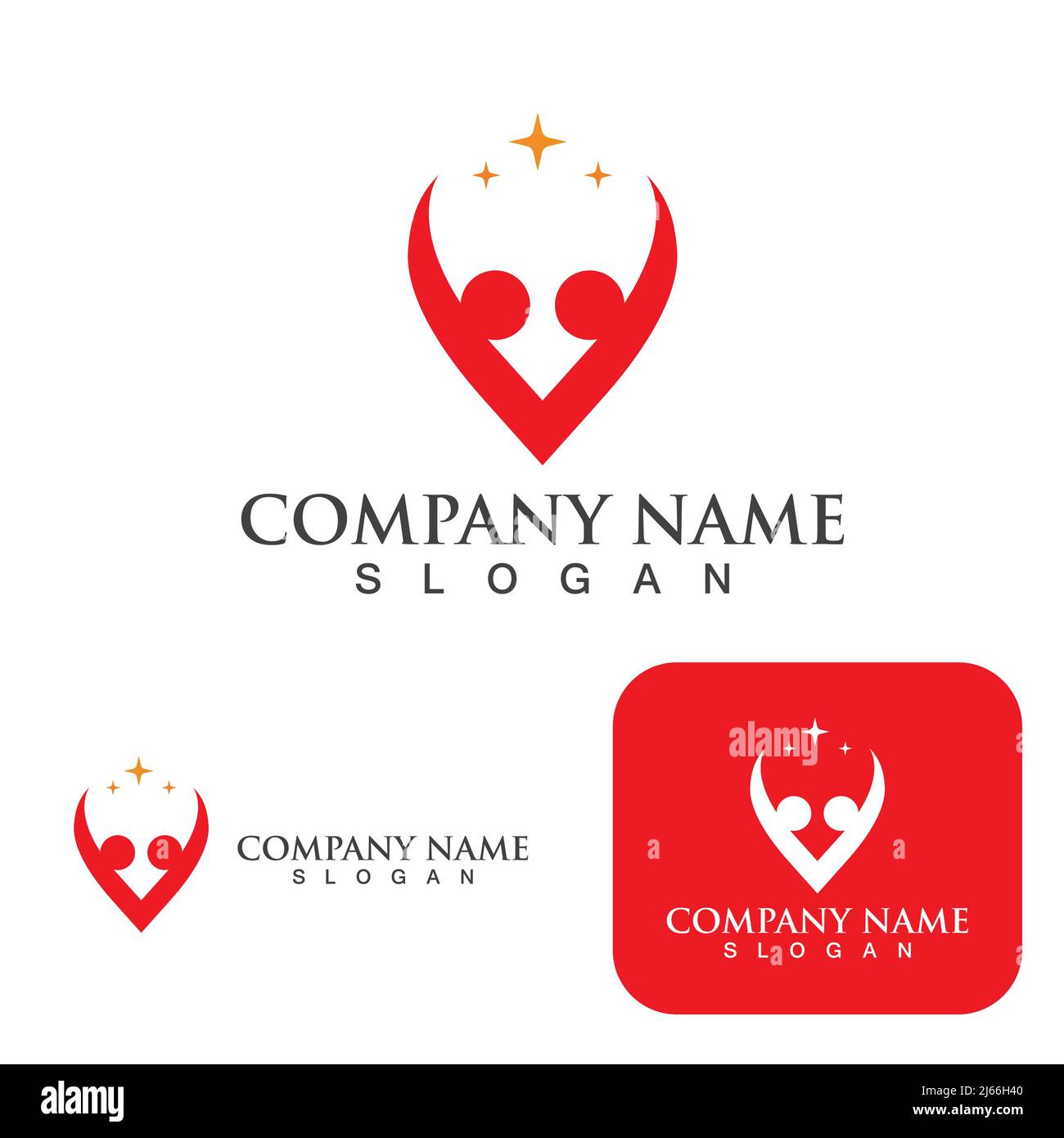 Health logo sign illustration vector design Stock Vector Image & Art ...