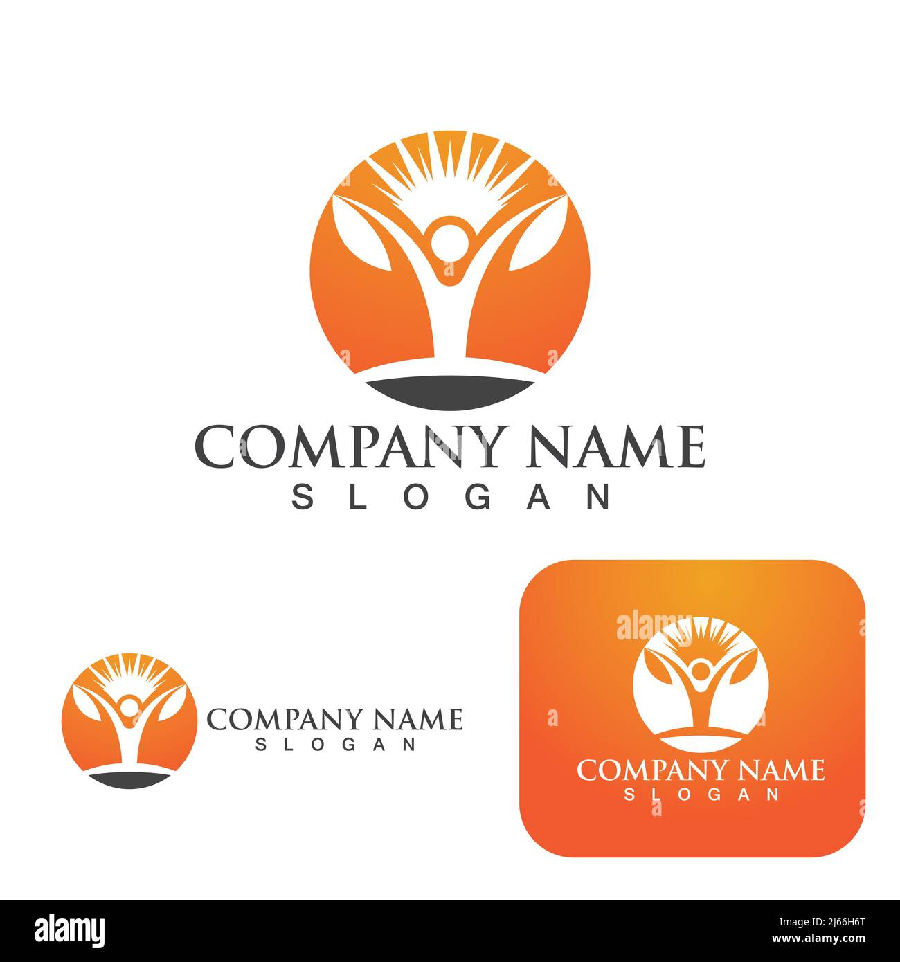 Health logo sign illustration vector design Stock Vector Image & Art ...