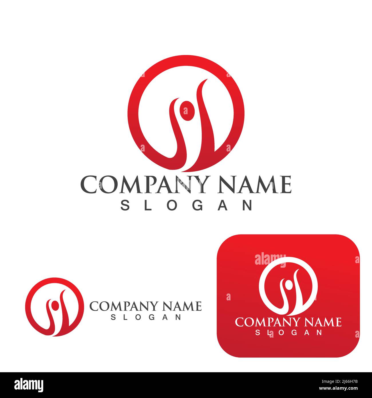 Health logo sign illustration vector design Stock Vector Image & Art ...