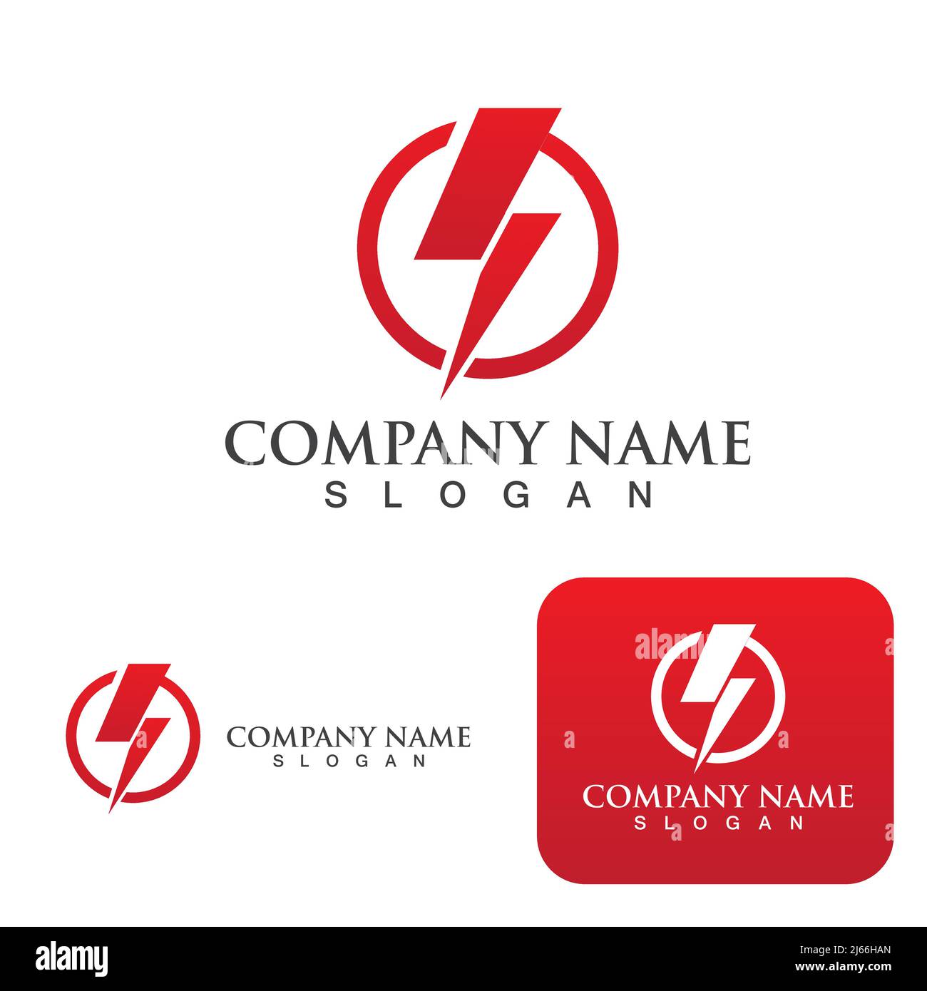 Thunderbolt logo and symbol vector Stock Vector Image & Art - Alamy