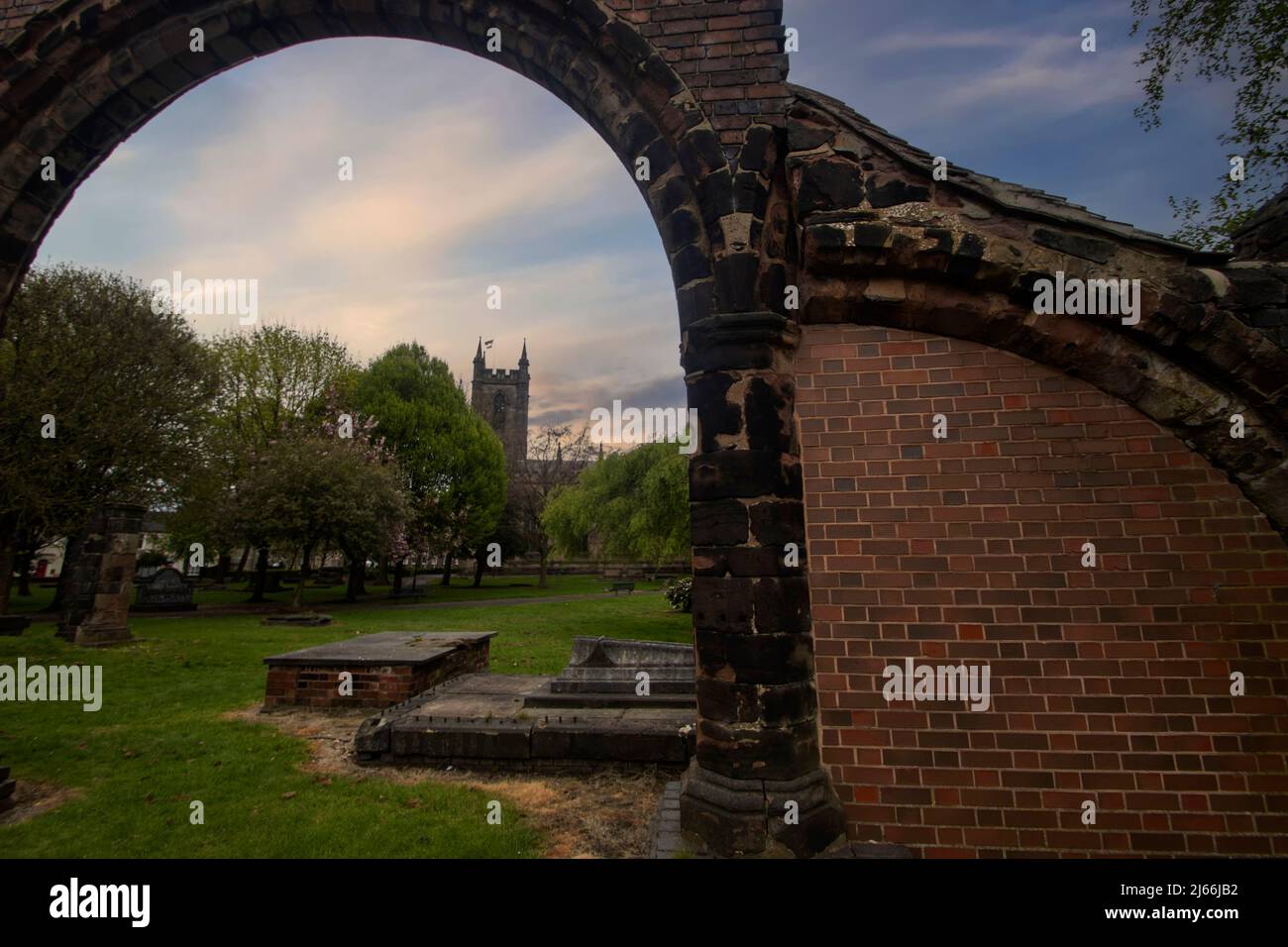 The Minster Church of St Peter ad Vincula (aka Stoke Minster) in Stoke ...
