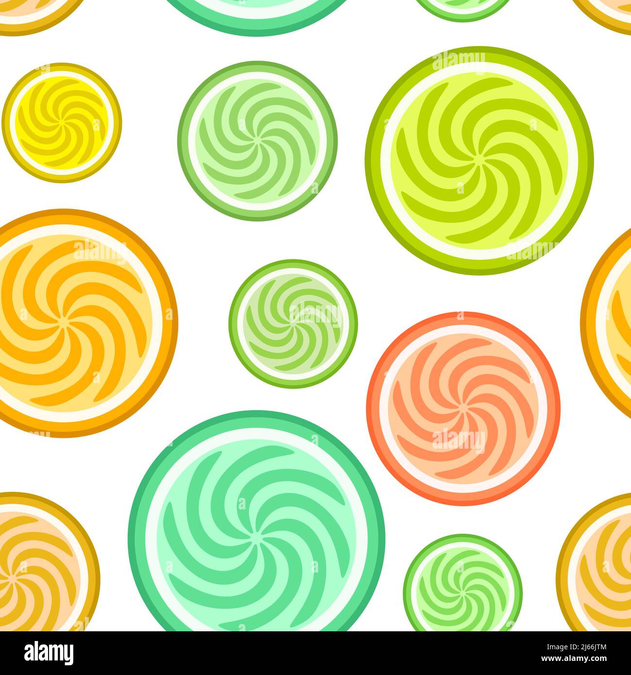 Kids cartoon seamless lollipop candy pattern for fabrics and packaging ...