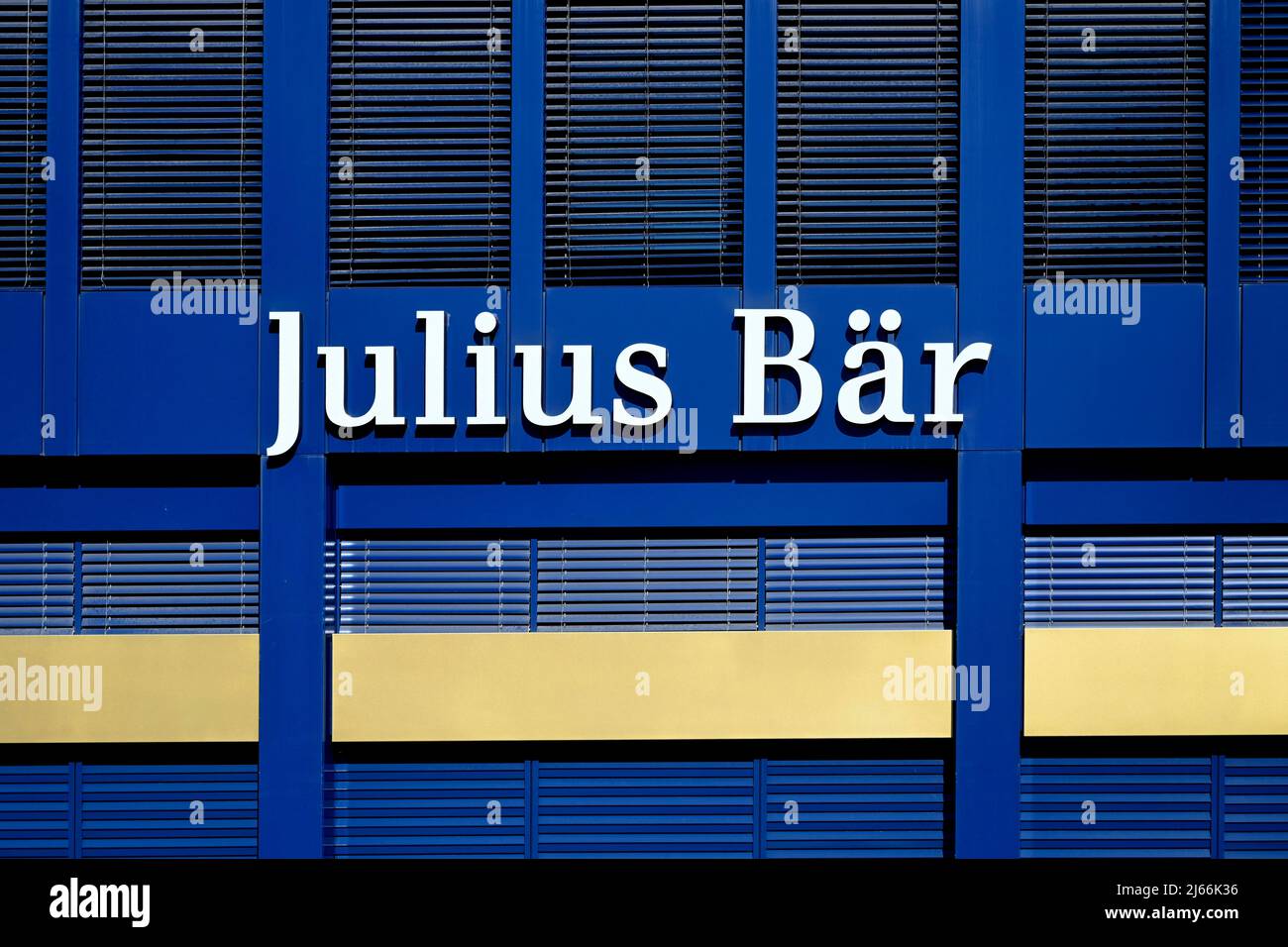 Logo Julius Baer Bank Stock Photo - Alamy