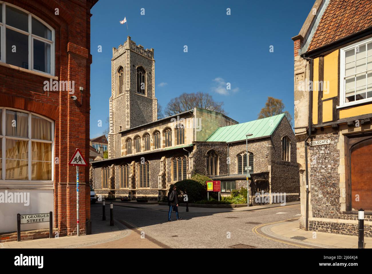 St george of colegate church hi-res stock photography and images - Alamy