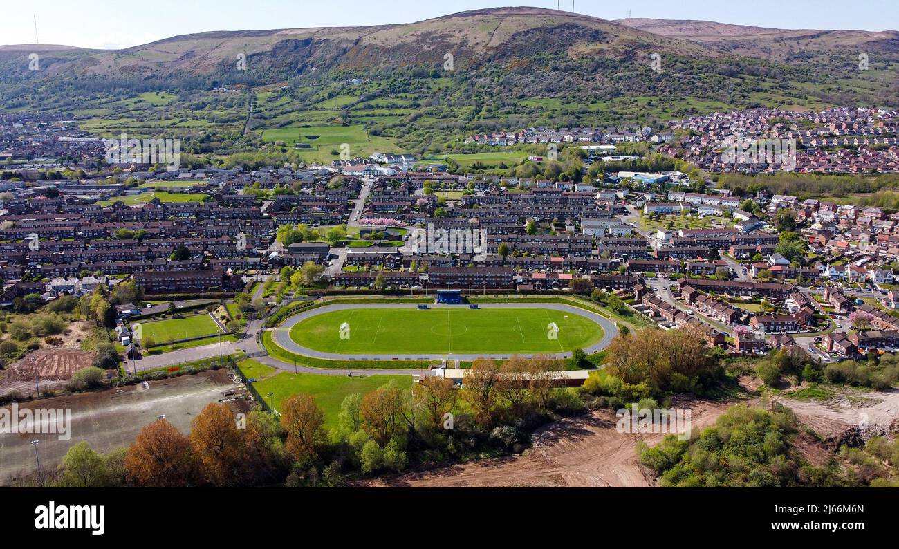 Highfield road aerial hi-res stock photography and images - Alamy