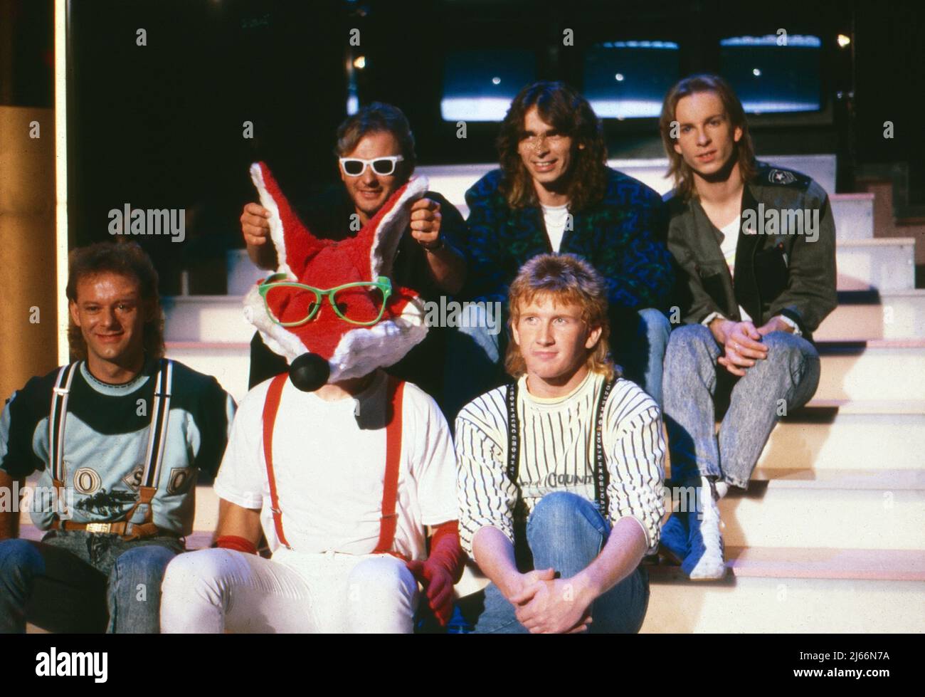 Fux, deutsche Musikband, nach ihrem Song "Überdosis Glück", Deutschland ...