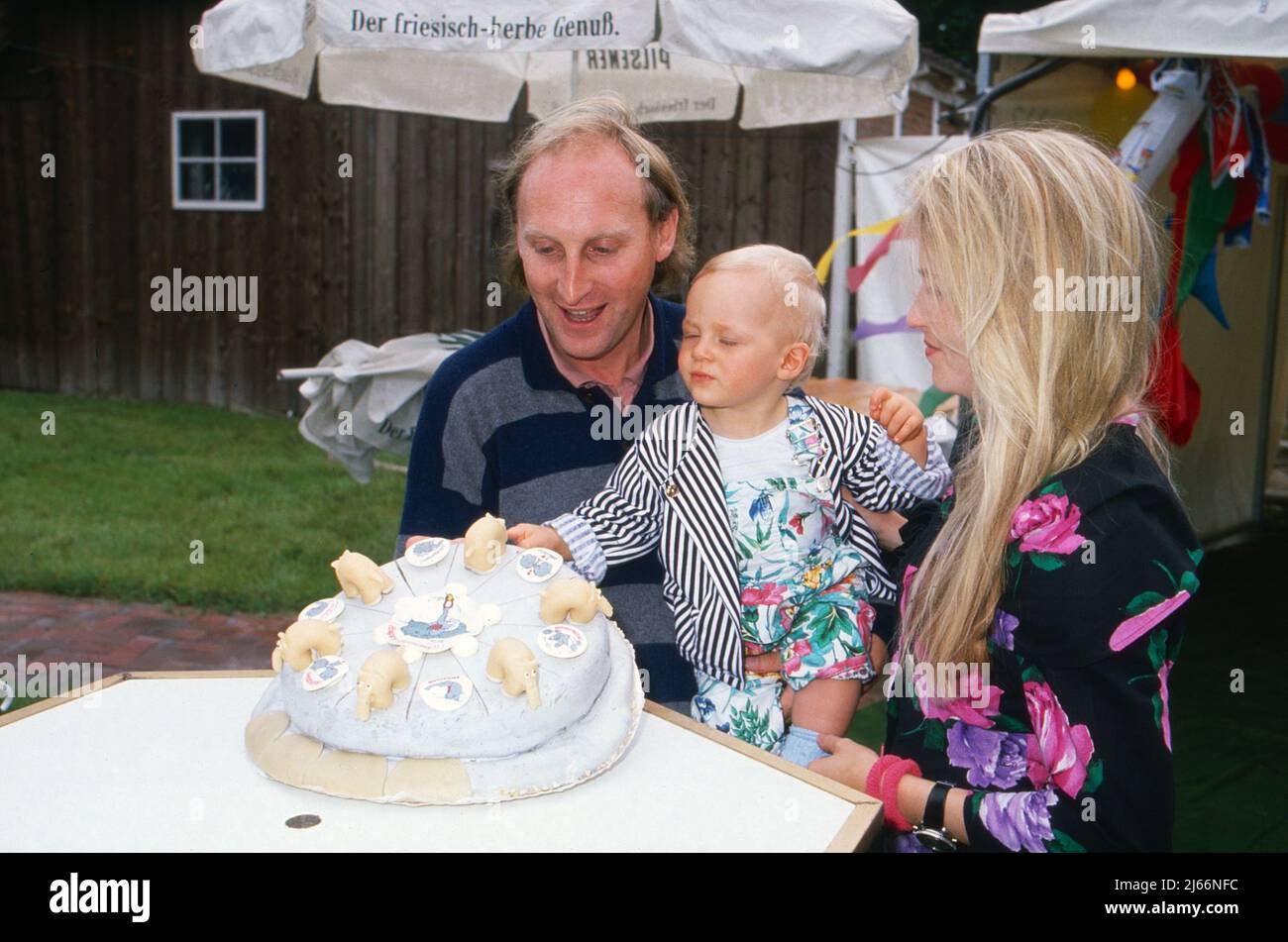 Otto Waalkes, deutscher Komiker und Schauspieler, mit Ehefrau Manuela ...