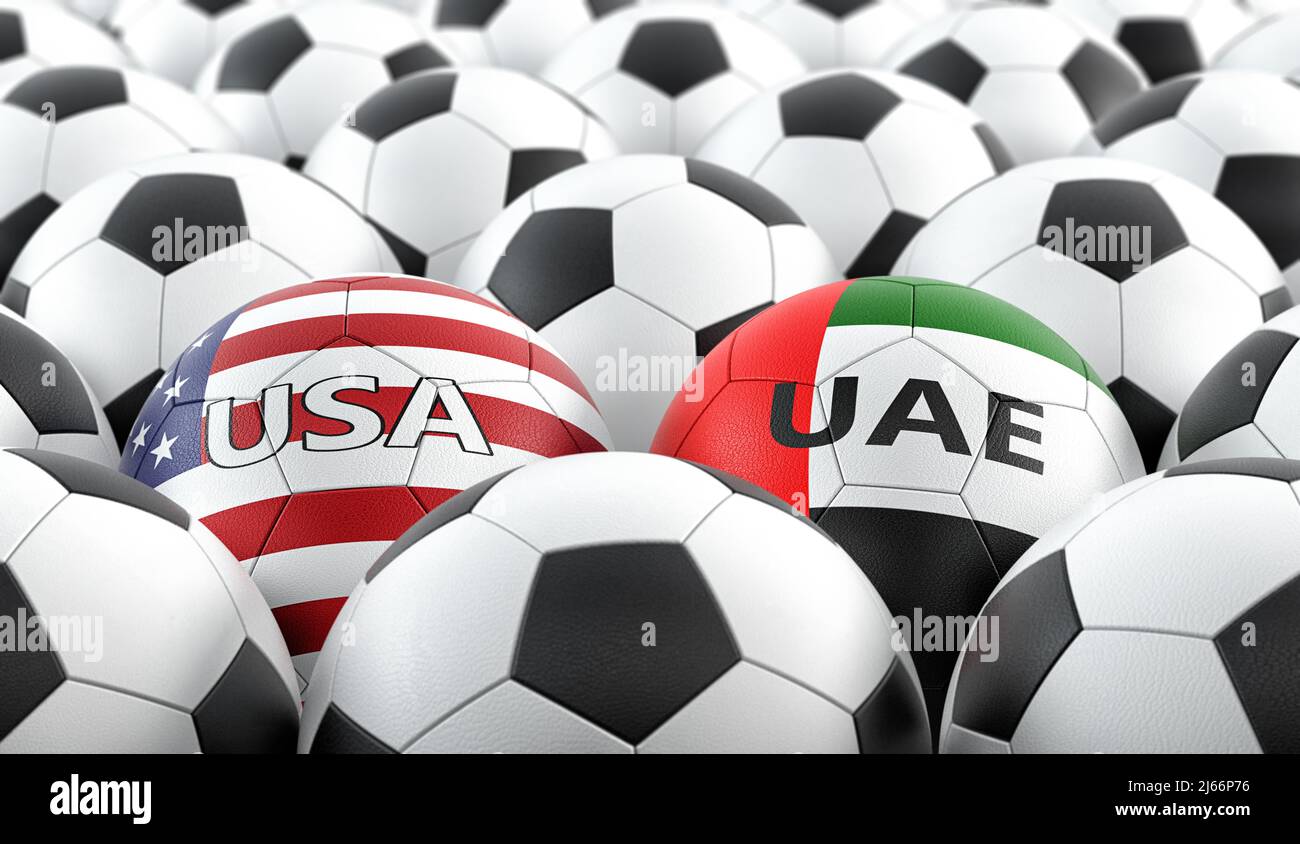 Usa united arab emirates flag hi-res stock photography and images - Alamy
