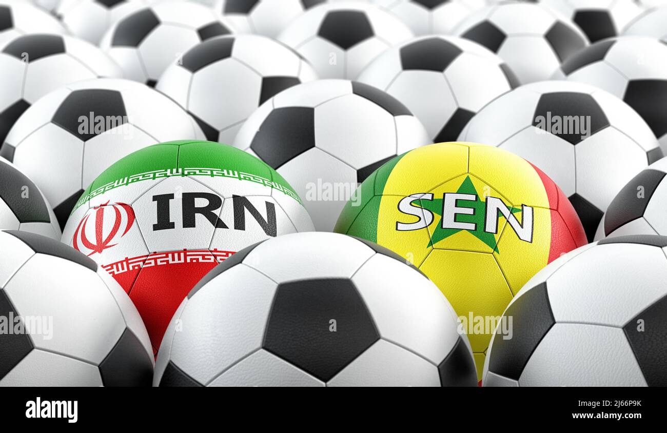 Iran senegal flag hi-res stock photography and images - Alamy