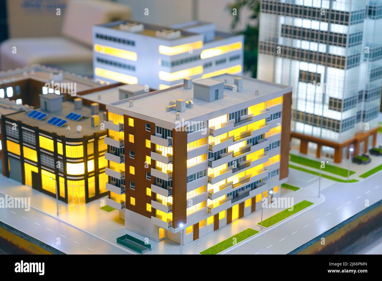 Drawing high rise buildings hi-res stock photography and images - Alamy