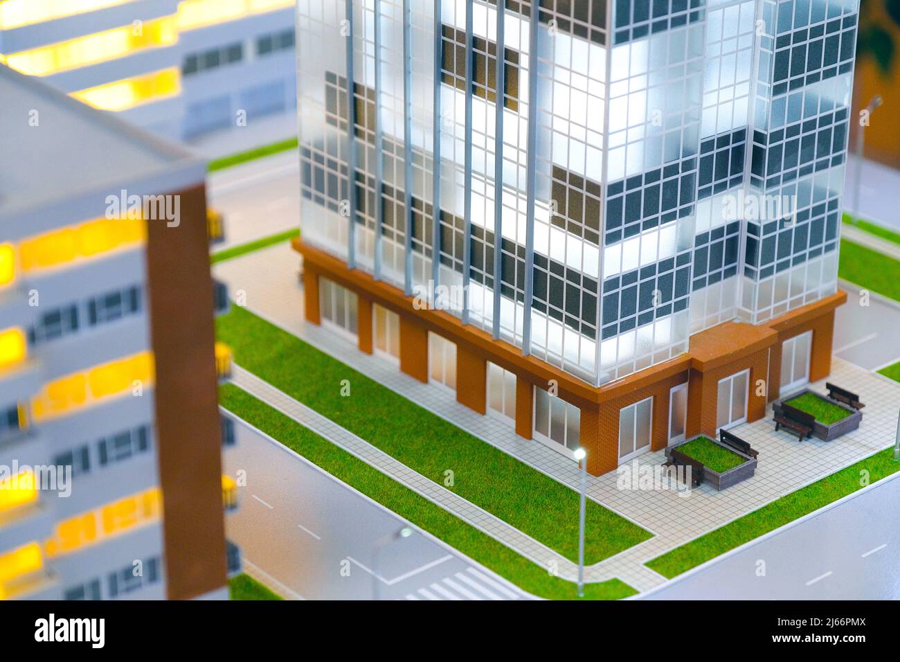 Drawing high rise buildings hi-res stock photography and images - Alamy