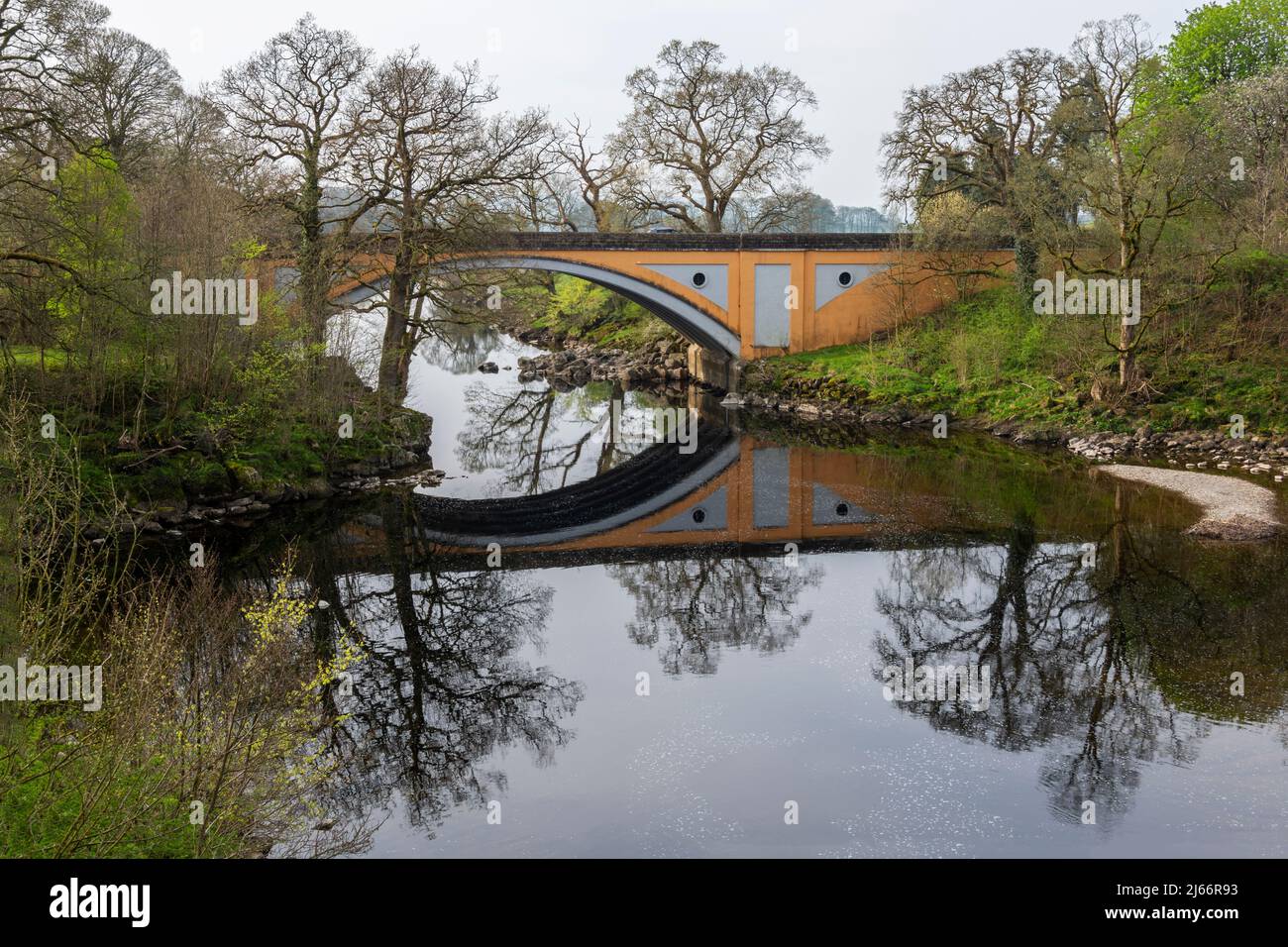 Road bridge over the river Lune, Cumbria, UK Stock Photo - Alamy