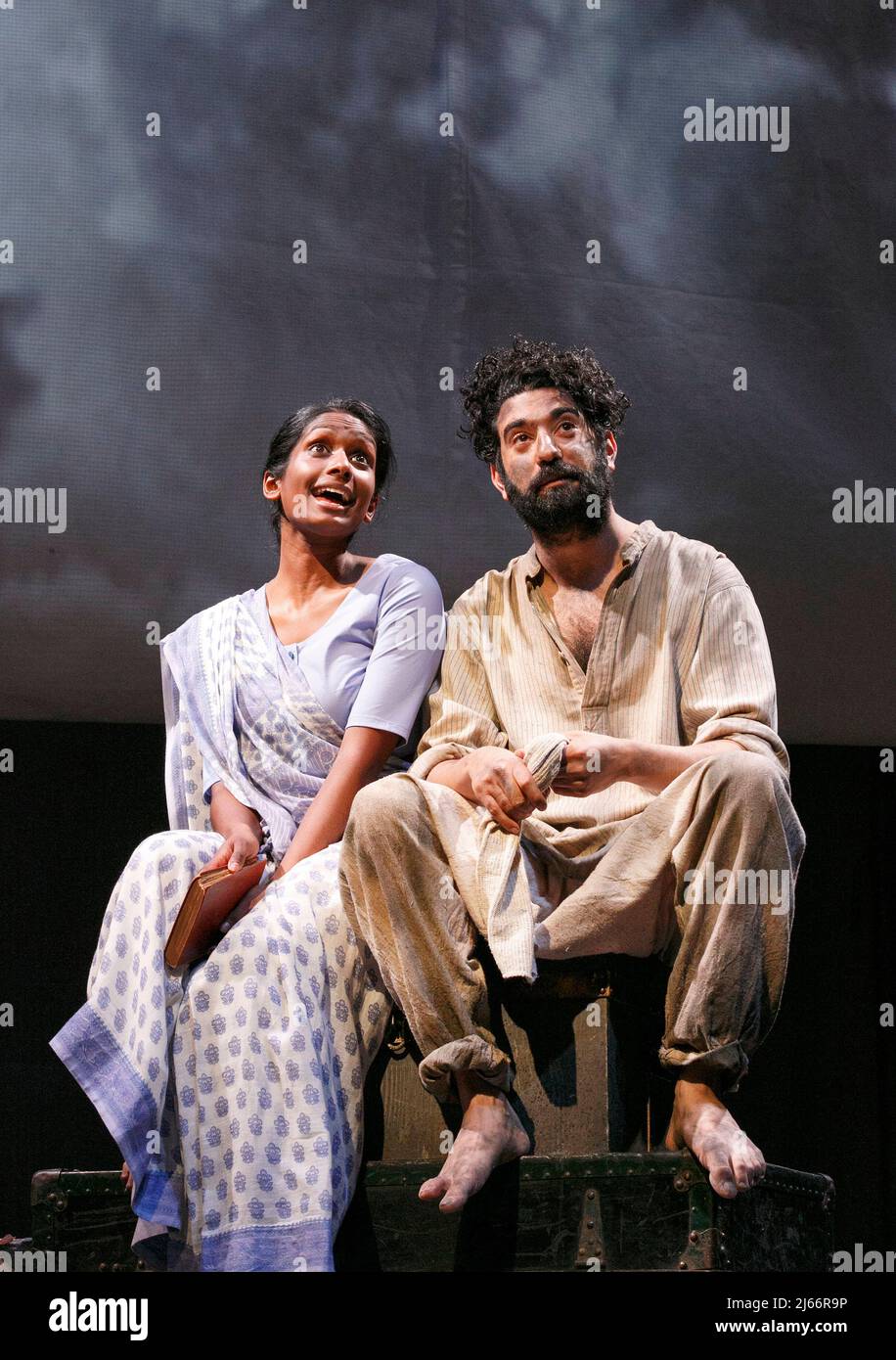 Anneika Rose (Rani Das), Ray Panthaki (Hari) in THE EMPRESS by Tanika ...