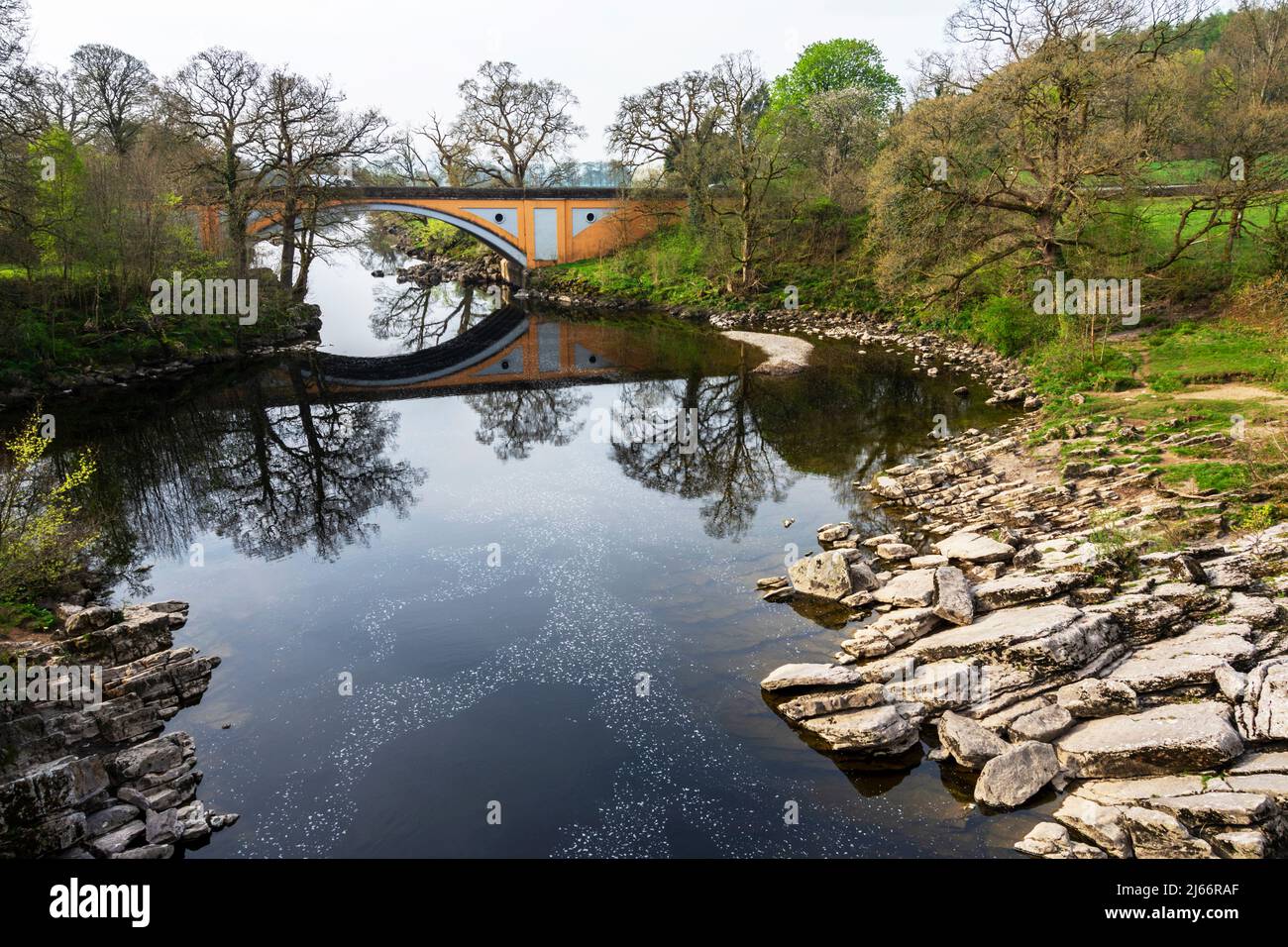 Road bridge over the river Lune, Cumbria, UK Stock Photo - Alamy