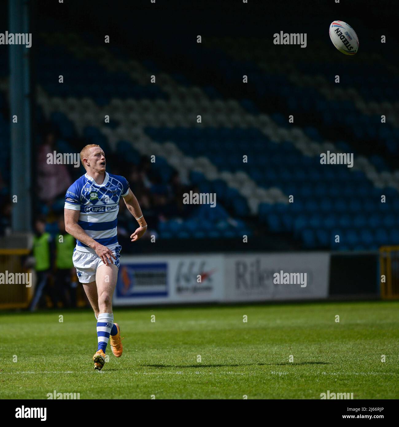 Halifax, England -24th April 2022 - Lachlan Walmsley of Halifax ...