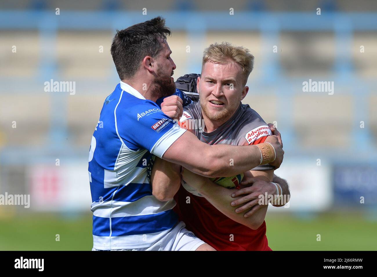 Halifax, England -24th April 2022 - Matt Garside of Halifax Panthers ...