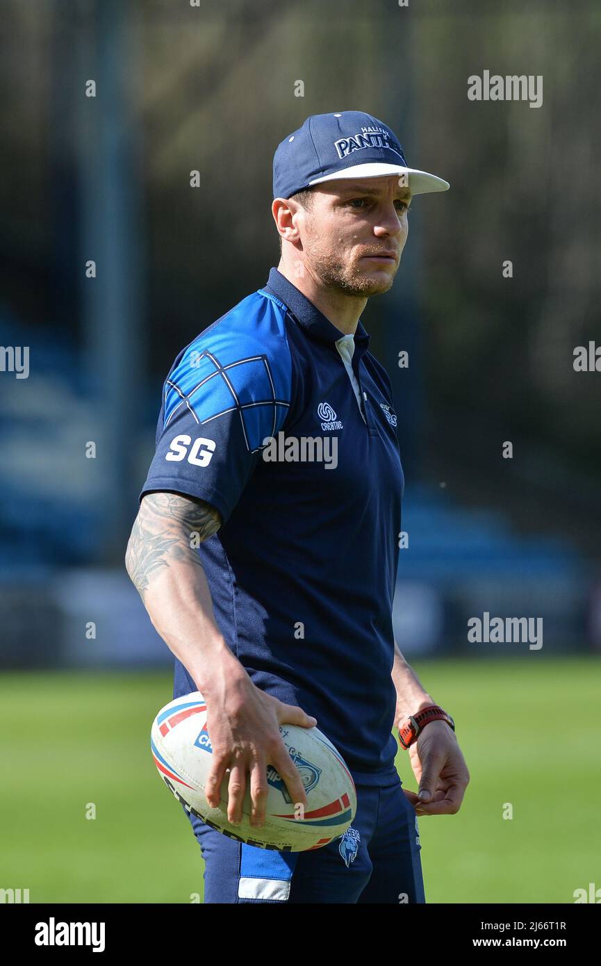 Halifax, England -24th April 2022 - Halifax Panthers Assistant coach ...