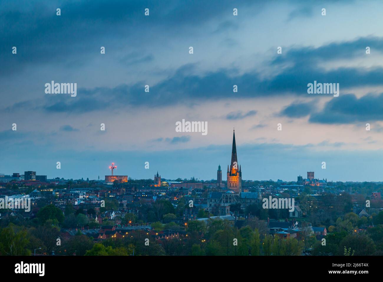 Norwich city skyline hi-res stock photography and images - Alamy
