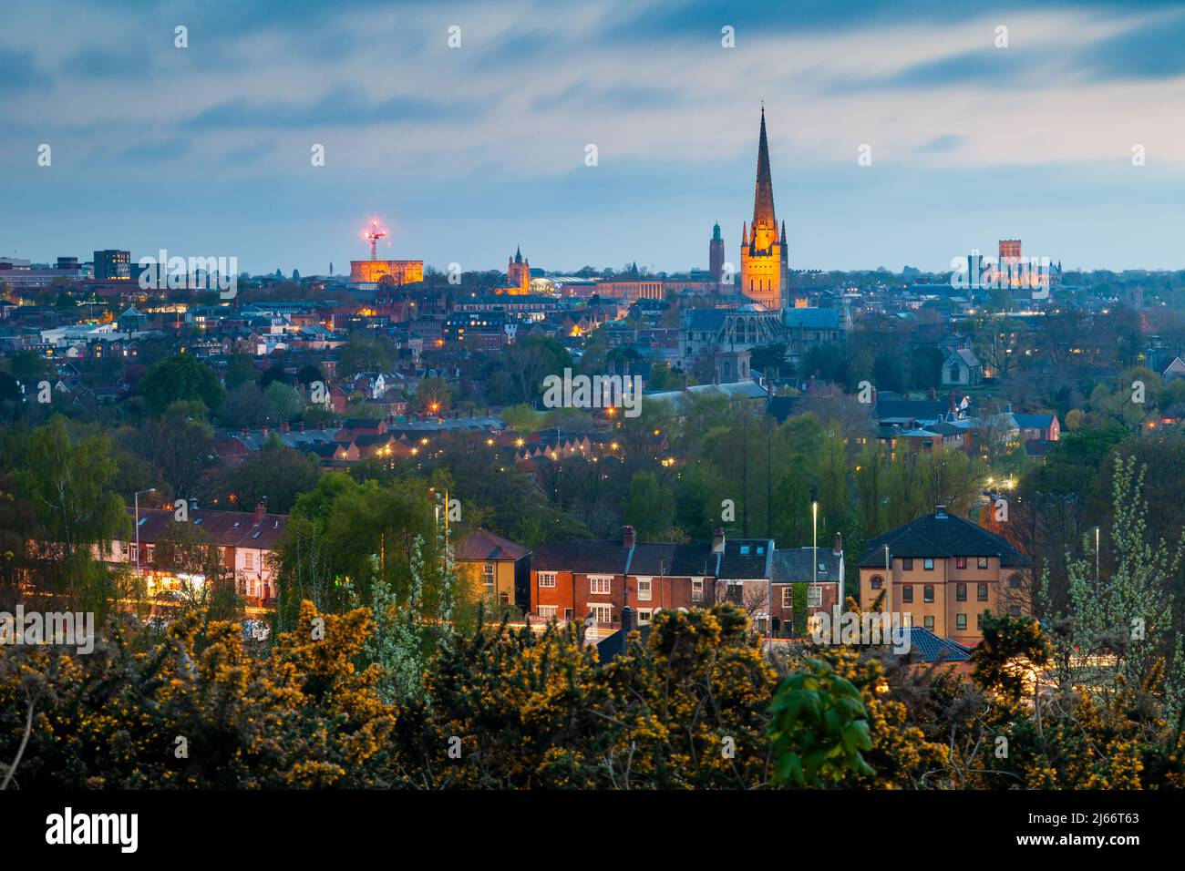 Norwich city skyline hi-res stock photography and images - Alamy