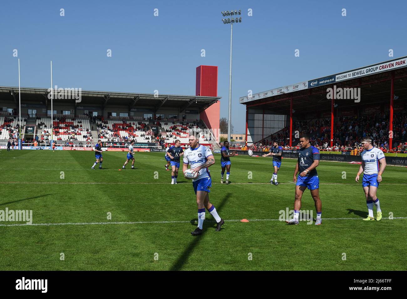 Kingston park stadium general view hi-res stock photography and images ...