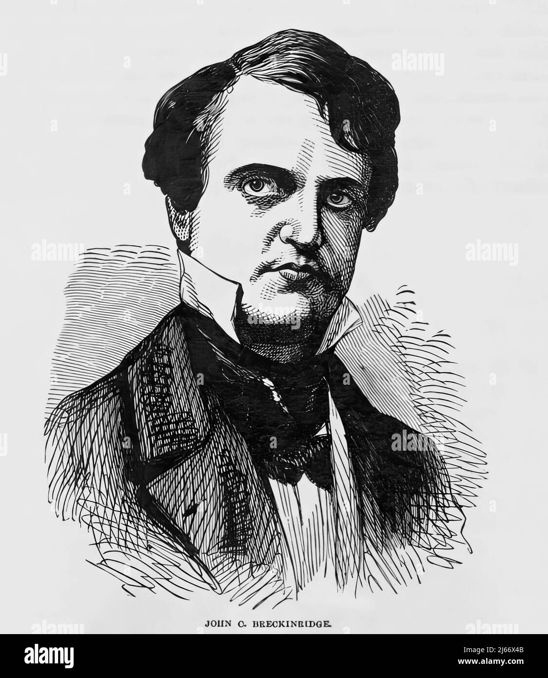 John c breckinridge portrait Black and White Stock Photos & Images - Alamy