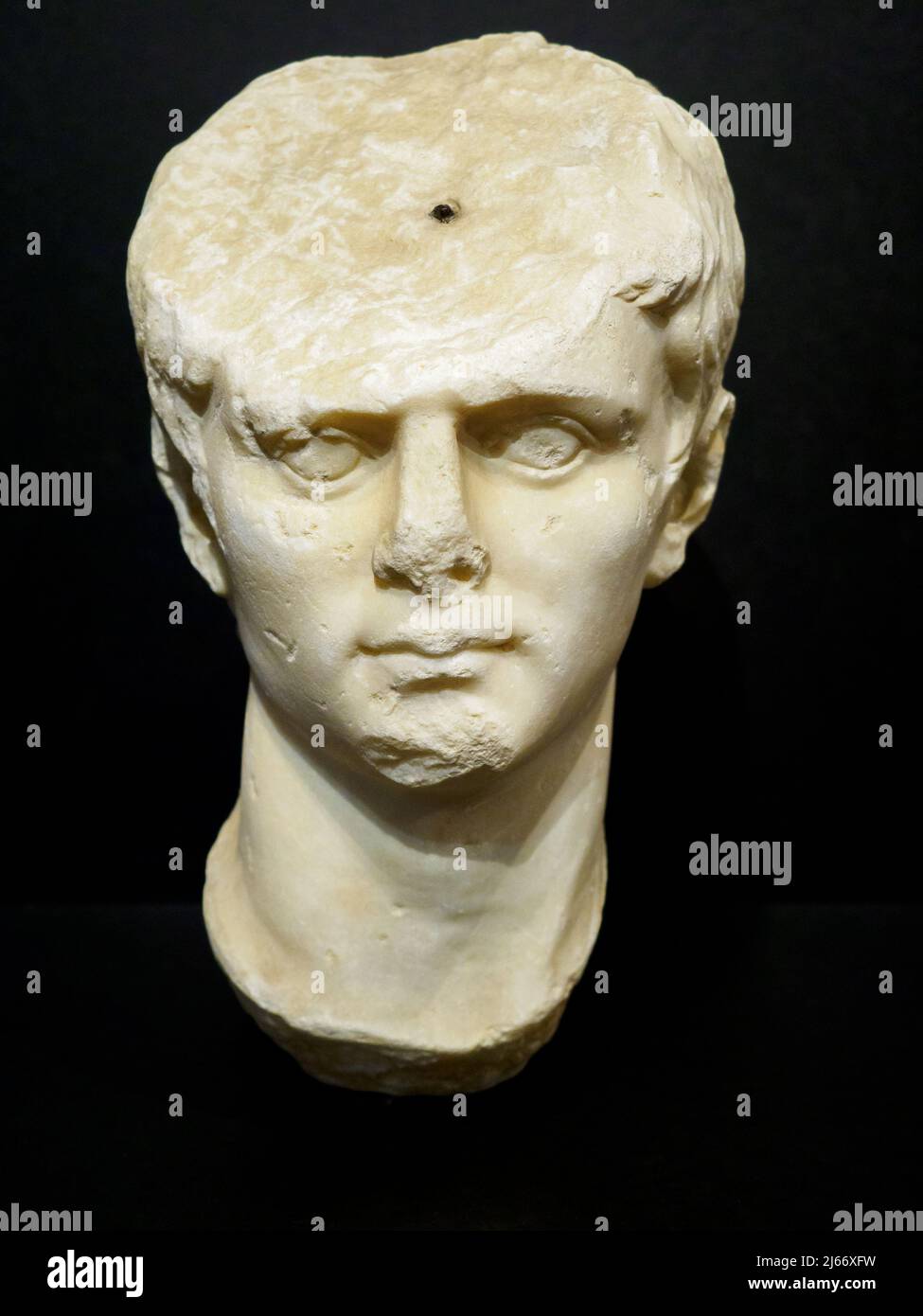 Portrait of Augustus? Roman. 1st century AD Marble Peter Abbot ...