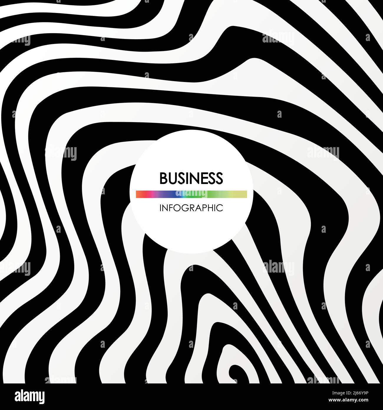 Business infographic. Presentation with elements of graph, diagram with ...